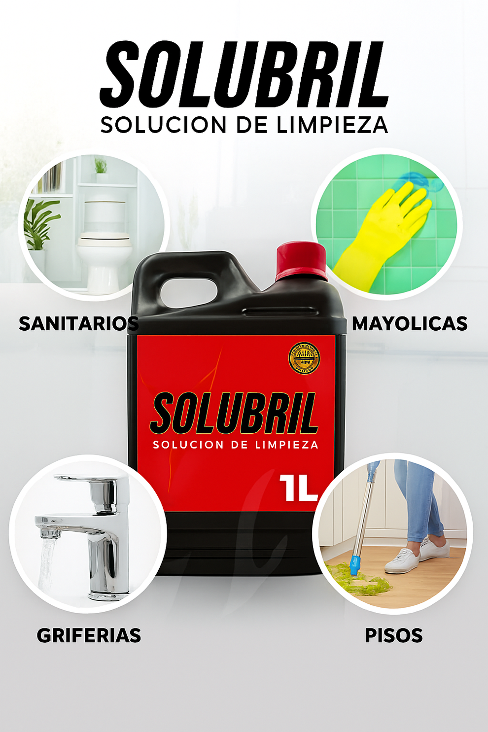 SOLUBRIL - SOLUCION DE LIMPIEZA – DAOKA
